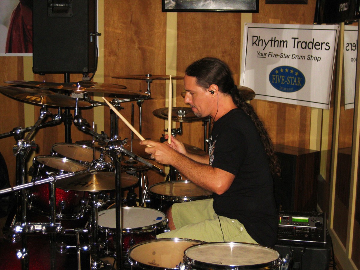 Derek Roddy Drum Set Clinic 2010 | Rhythm Traders Drums & Percussion ...